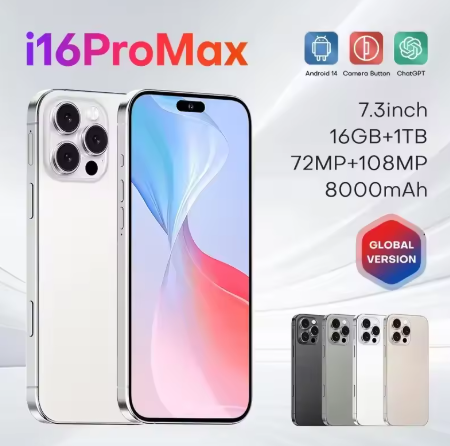 Movil i16 pro max 5G Android14 Snapdragon 8 – Canarias-Stock.es